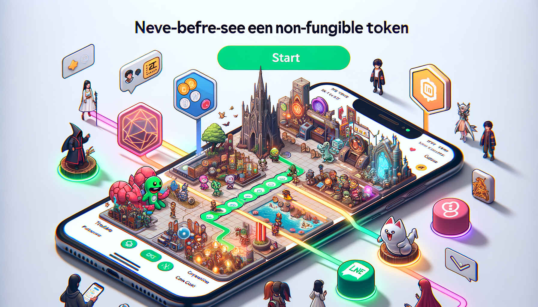 Cómo empezar a usar el juego NFT compatible con LINE y sus características