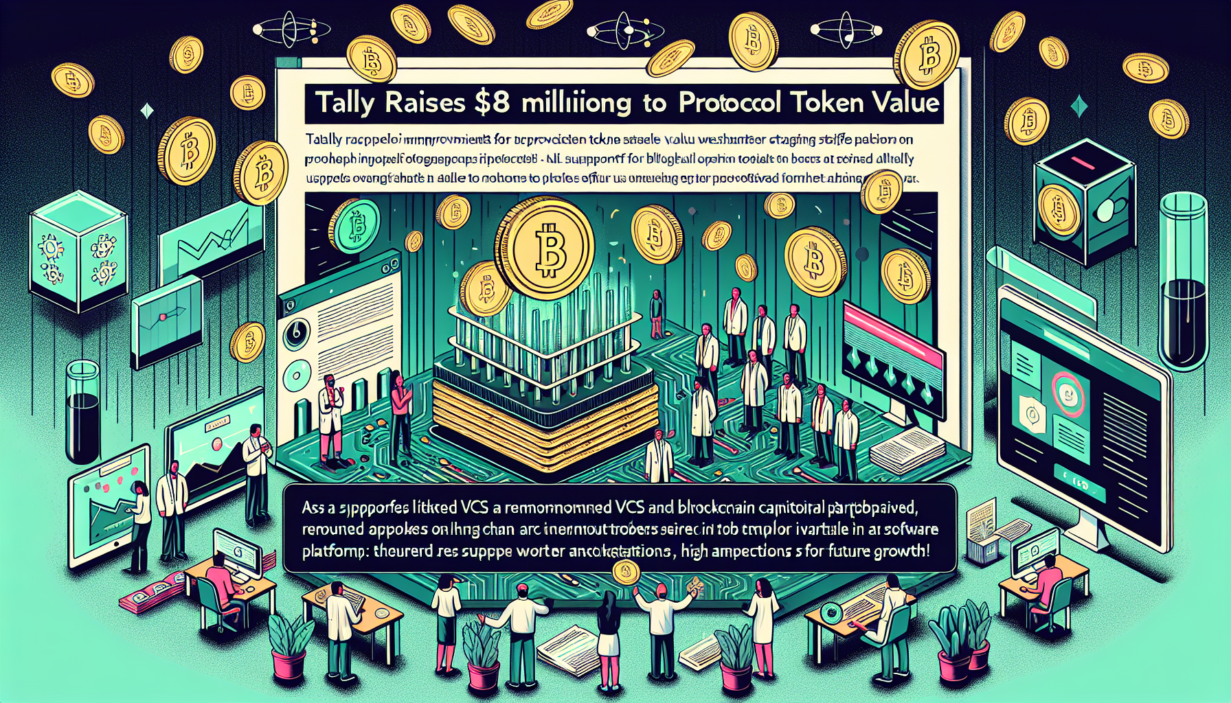 Tally recauda 800 millones de dólares para aumentar el valor del token ...