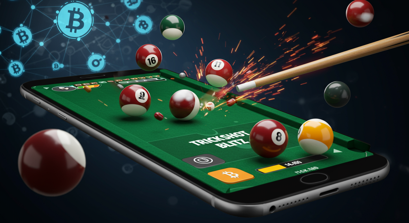 Trickshot Blitz攻略 | 稼げるスマホビリヤードGameFi