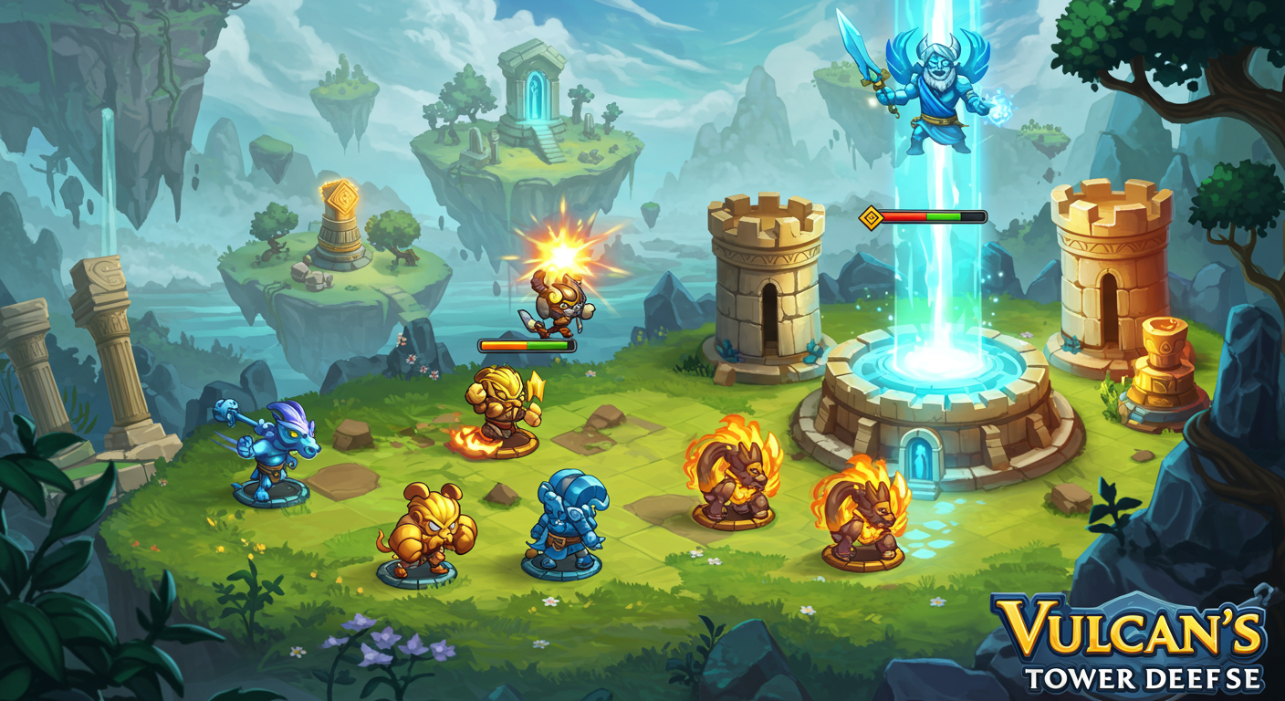 GameFi Vulcan's Tower Defense 始め方・稼ぎ方