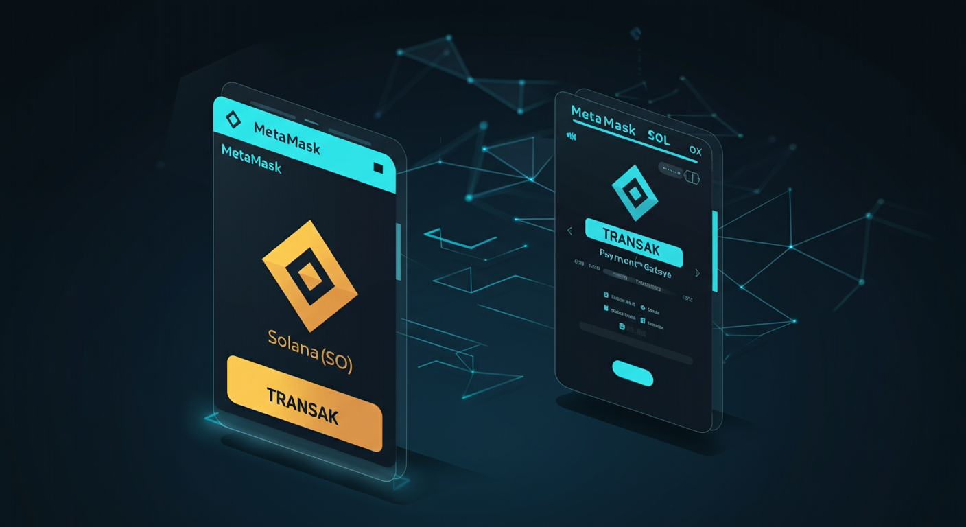 MetaMaskがSolanaに対応！TransakでSOL購入を簡単に - メタバース情報